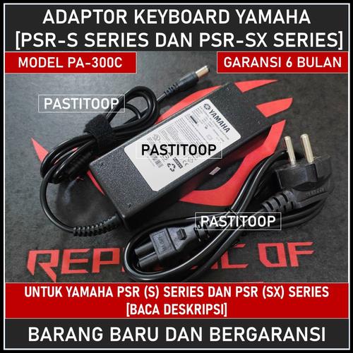 Jual Adaptor Keyboard Yamaha PSR-1000/1100/1500/2000/2100/3000 BARU ...