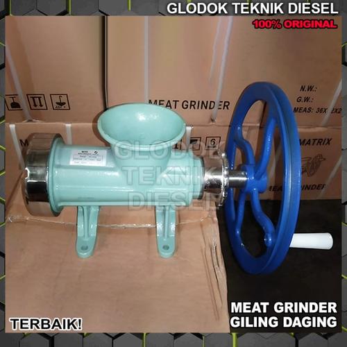 Jual Matrix Mesin Giling Daging Stainless Steel Manual 180 kg/hour MTX ...