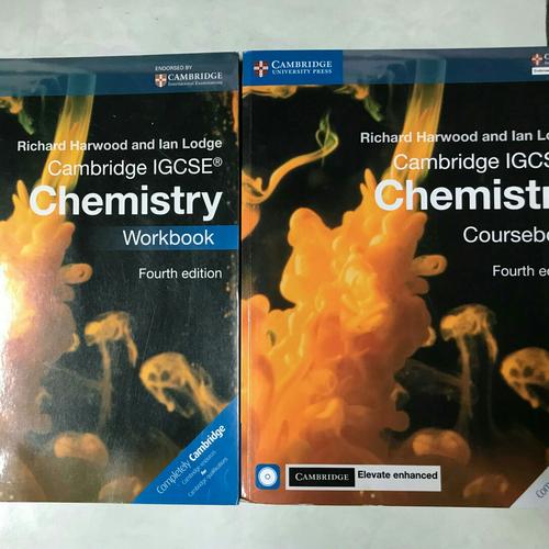 Jual Chemistry set Workbook and Coursebook Cambridge IGCSE Fourth ...