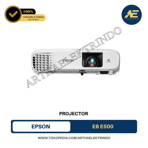 Jual EPSON EB-E500 XGA 3LCD PROJECTOR - Jakarta Utara - Artha Elektrindo | Tokopedia