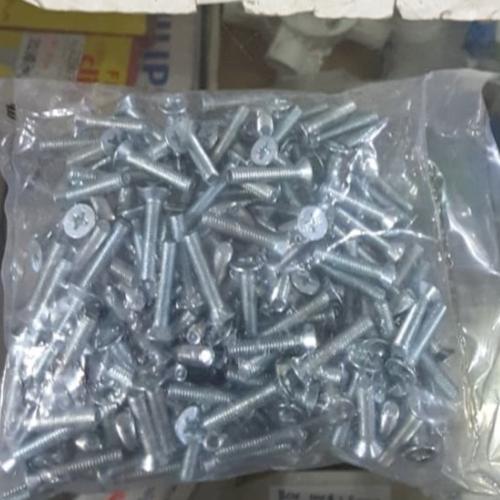Jual baut kepala obeng 4x10 mm baut jf baut elektronik skrup mur baut ...