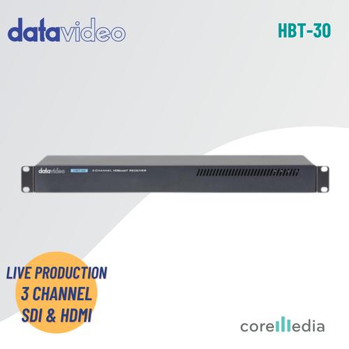 Promo Datavideo HBT-30 3-Channel Long-Range HDBaseT Receiver with HDMI ...
