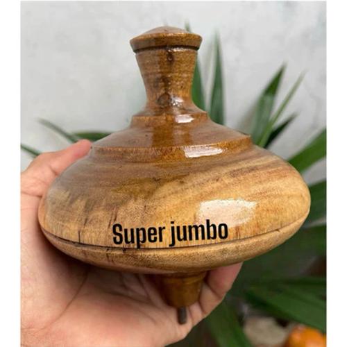 Jual gangsing kayu tradisional maianan jaman dulu gasing jadul bentuk ...