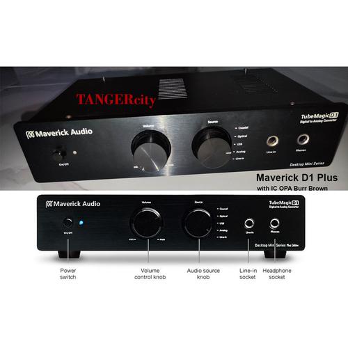 Jual Pre Amp DAC - Maverick Audio TubeMagic DAC - D1 Plus with IC OPA ...