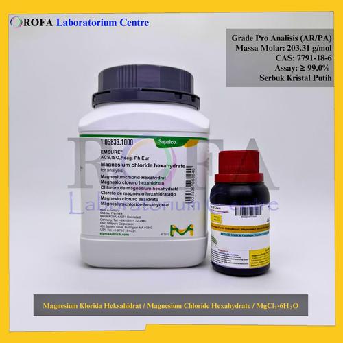 Jual Magnesium Klorida Heksahidrat / Magnesium Chloride Hexahydrate ...