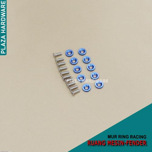 Jual Variasi Ring Baut Racing Mesin Fender Mobil - Biru - Kota Bogor ...