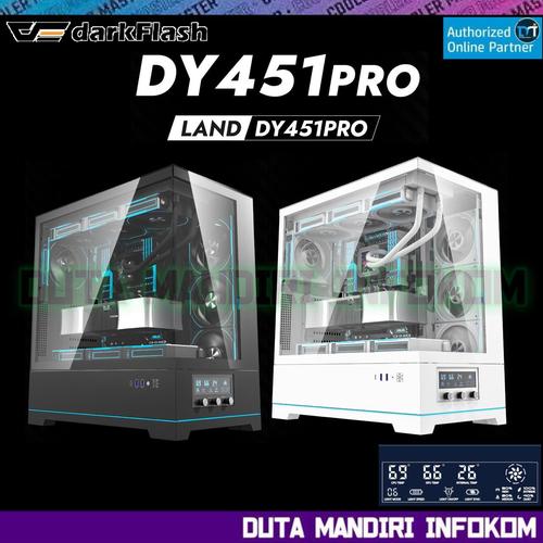 Promo darkFlash DY451 PRO - Modern Aesthetic Panoramic Tempered Glass ...