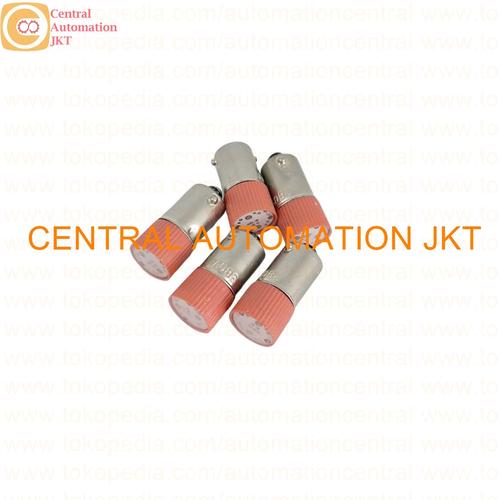 Jual LED Pilot Lamp Warna Merah Kuning Hijau Biru Putih 12 24 110 220 ...