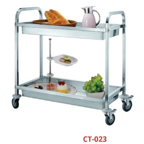 Jual Cs-023 Stainless Steel Trolley / Troli Stainless Steel Serbaguna ...