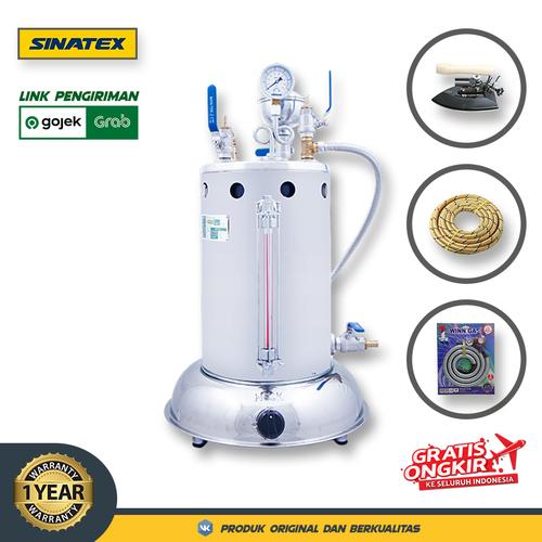 Jual SINATEX Tabung Boiler Setrika Uap Laundry 10 Liter Lengkap ...