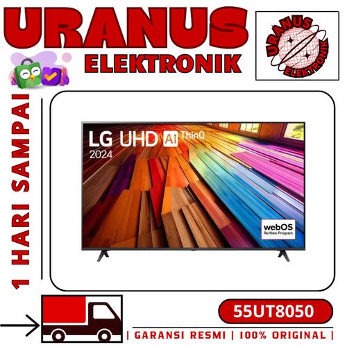 Jual LG 55UT8050 Smart TV 55 inch UHD 4K HDR 10 Pro New Series 2024 ...