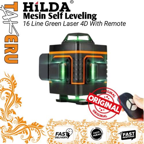 Promo Laser Level 16 Line Hilda Self Leveling Laser 4D - HILDA - Kota ...