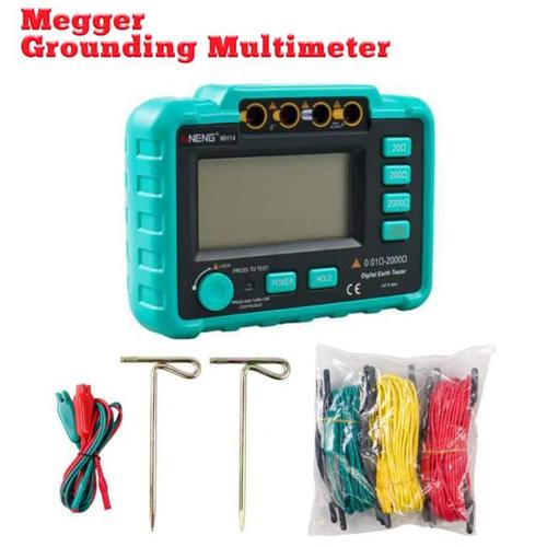 Jual MEGGER INSULATION TESTER HIGH VOLTAGE MEGER METER ALAT UKUR ...