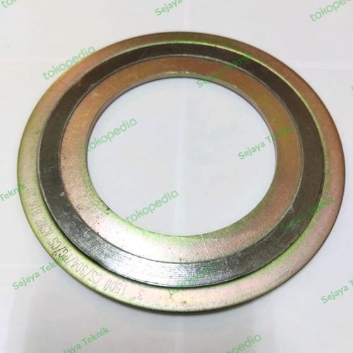 Jual SWG CS Besi Ansi 900 6 inch Spiral Wound Gasket Carbon Steel ...