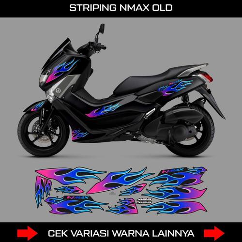 Jual STIKER STRIPING API NMAX LAMA / STICKER / STIKER LIS VARIASI MOTOR ...