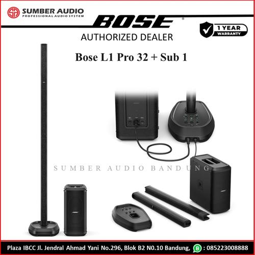 Jual Bose L1 Pro 32 Sub1 | Speaker line array Bose L1 Pro 32 + Sub1 ...