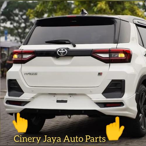 Jual Bodykit SPOILER Body Kit BELAKANG Raize GR Sport ORIGINAL ...