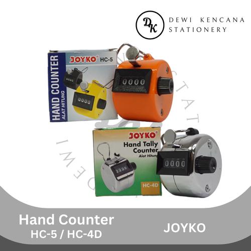 Jual Hand Tally Counter Alat Hitung Manual 4 Digit JOYKO HC 4D/5 ...