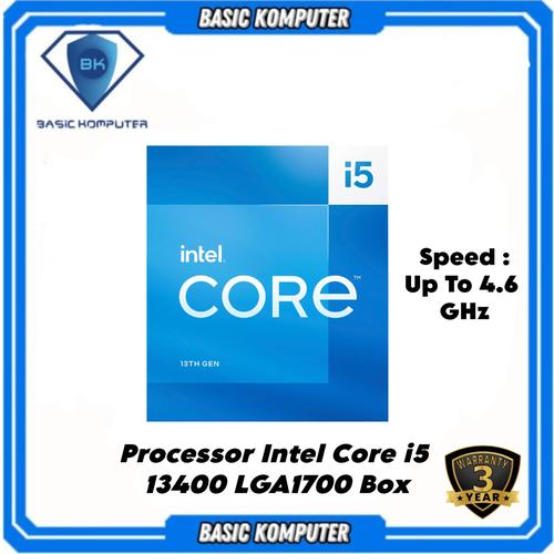Jual PROCESSOR INTEL CORE I5 13400 BOX SOCKET LGA1700 3.30GHz NEW ...