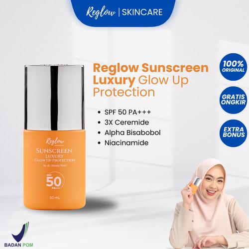 Jual Reglow Sunscreen Luxury Glow Up Protection Spf 50 Melindungi Kulit ...