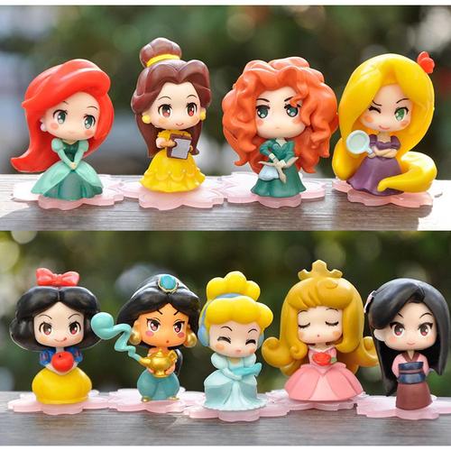 Jual Disney Princess Figure Set 9 Baby Version Figurine Pajangan Topper ...