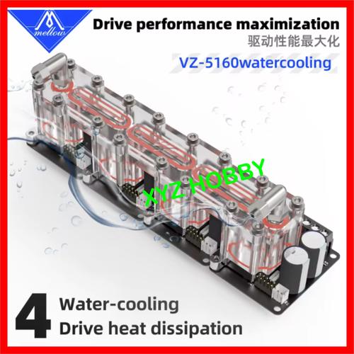 Jual Mellow VZ-5160 Watercooling TMC5160 Driver 3D Printer VzboT NEMA17 ...