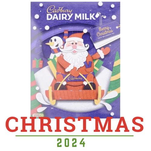 Jual CADBURY Dairy Milk Chocolate Advent Calendar - Christmas Special ...
