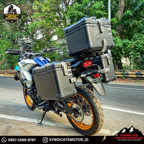 Jual Side Box Aluminium Coriaz Altech Evo Versys 250 - Silver, SIDEBOX ...