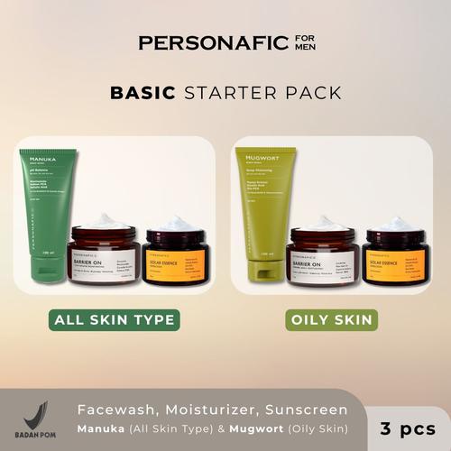 Promo PERSONAFIC Basic Starter Pack - All Skin Type - Kota Surakarta - PERSONAFIC FOR MEN ...