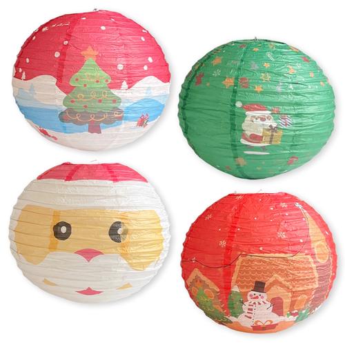 Jual Scoop Lampion Natal Santa Kereta 30cm 70020800 - 01 - Jakarta ...