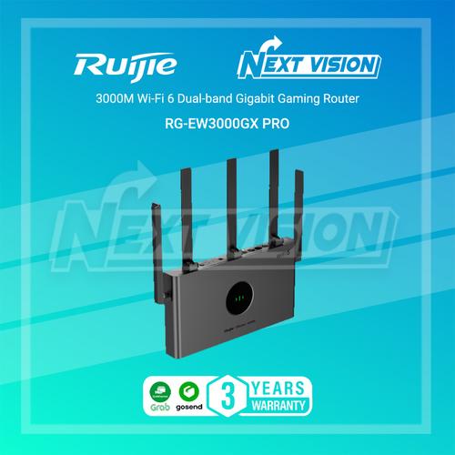 Jual RG-EW3000GX PRO - RUIJIE REYEE Wi-Fi 6 DUAL BAND GIGABIT GAMING ...