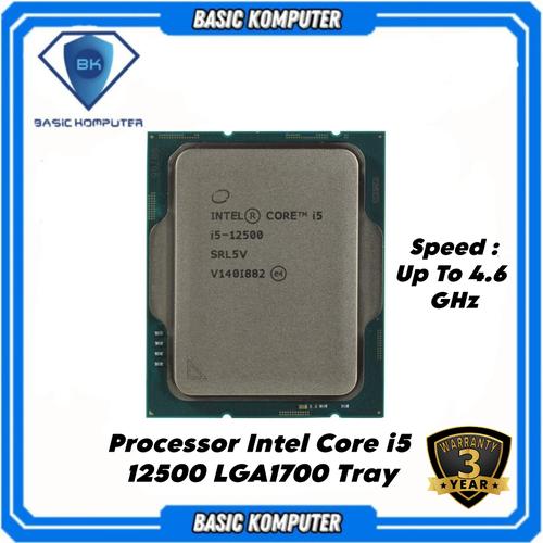 Jual PROCESSOR INTEL CORE i5 12500 TRAY SOCKET 1700 - Jakarta Pusat - BASIC KOMPUTER | Tokopedia