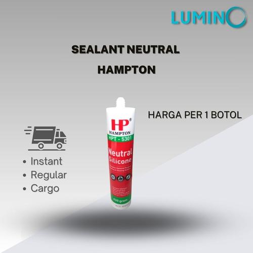 Jual Lem Kaca Silicone Sealant / Hampton Neutral Silicone / Sealant Neutral - Black - Kota ...