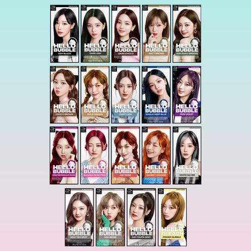 Jual Mise En Scene Hello Bubble Hair color cat rambut Korea - DARK ASH ...