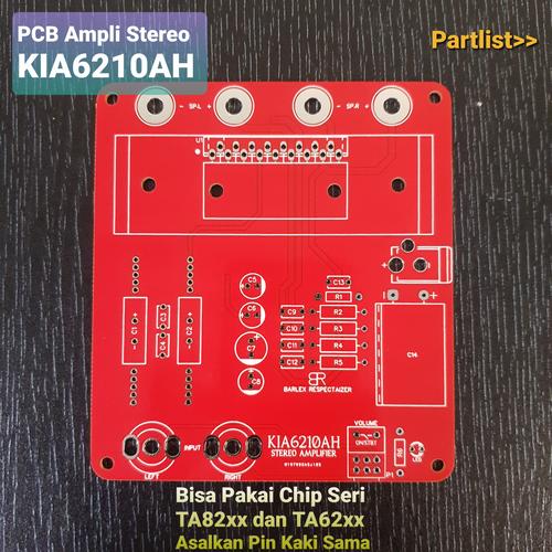 Jual PCB Ampli KIA6210ah Stereo - Kab. Deli Serdang - Barlex Audio ...