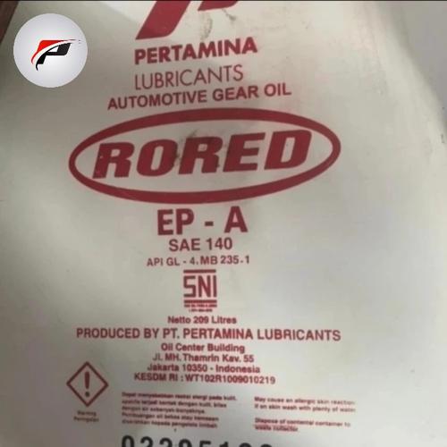Jual Oli Pertamina Drum Rored EPA 140 GL4 Oli Gardan Gear Oli ...