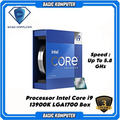 Jual PROCESSOR INTEL CORE I9 13900K BOX SOCKET LGA1700 5.80 GHz NEW ...