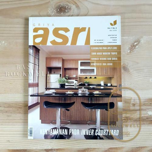 Jual Griya Asri Majalah Arsitektur Edisi Mei 2006 Desain Interior Taman ...