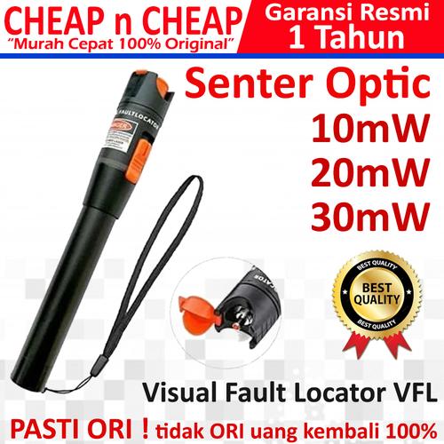 Jual Visual Fault Locator VFL FO Optik Senter Optik laser kabel Fiber ...