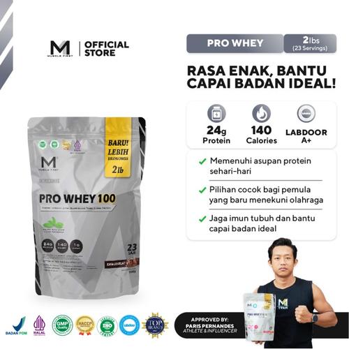 Promo [EKSKLUSIF PROMO TOKOPEDIA] MUSCLE FIRST Pro Whey 100 2lbs/900gr ...