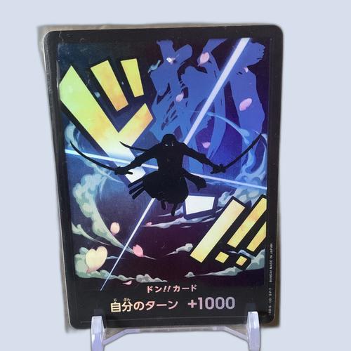 Jual OnePiece TCG Japan Roronoa Zoro Don!! Card Holo Parallel PRB01 ...