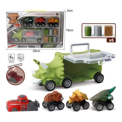 Jual Mainan Anak Mobil Dinosaurus Truck Kontruksi Dino Carrier truck ...