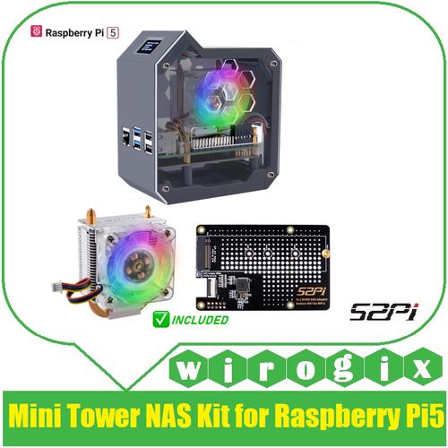 Jual Mini Tower NVMe NAS Kit for Raspberry Pi 5 - Kab. Bandung ...