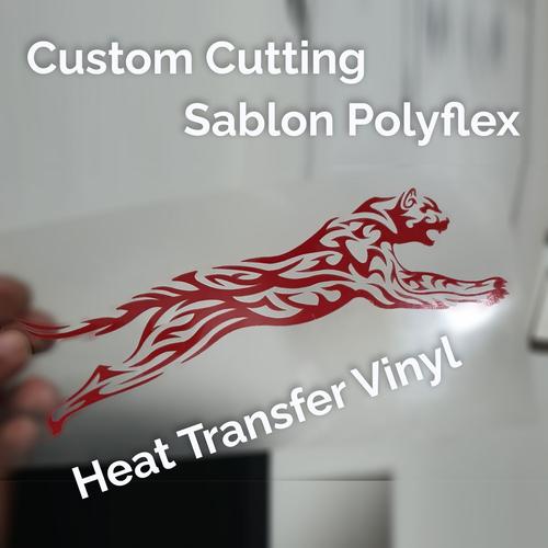 Jual Cutting Polyflex Sablon | Heat Transfer Vinyl | Sablon Baju ...