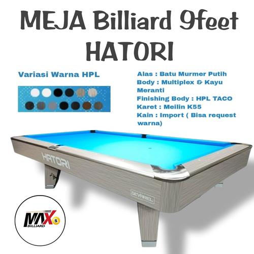 Jual Meja billiard 9 feet model mr-sung/murrey/xinjuang/bisa requst ...