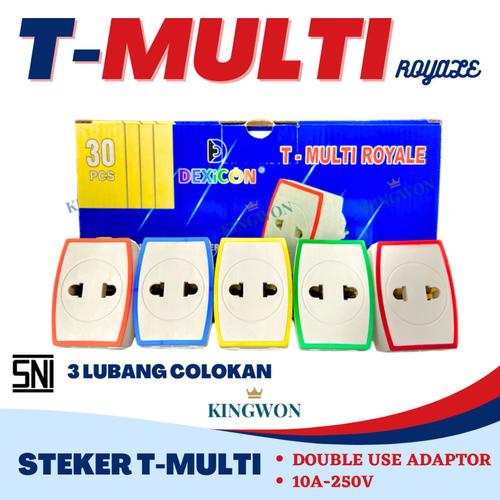 Promo STEKER T / COLOKAN T MULTI / COLOKAN CABANG 3 / STEKER T ARDE 3 ...