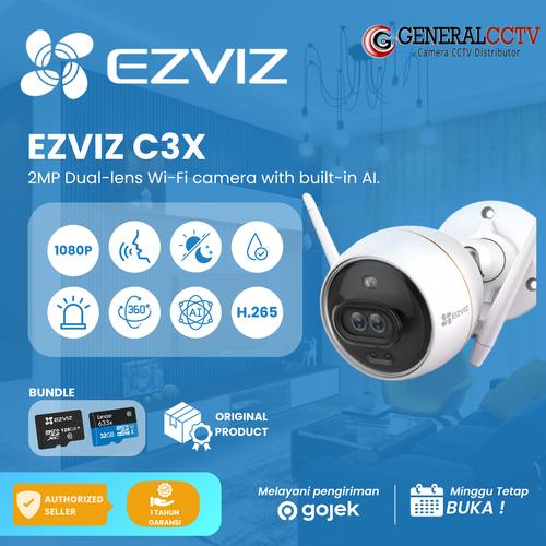 Jual EZVIZ C3X IP CAMERA DUA LENS DARKFIGHTER BUILT-IN AI COLOR NIGHTVISION - Jakarta Barat ...