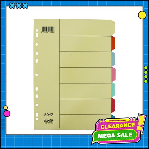 Jual Bantex Divider A4 with 7 Tab - 6047 00 - Kota Bogor - Bantex ...