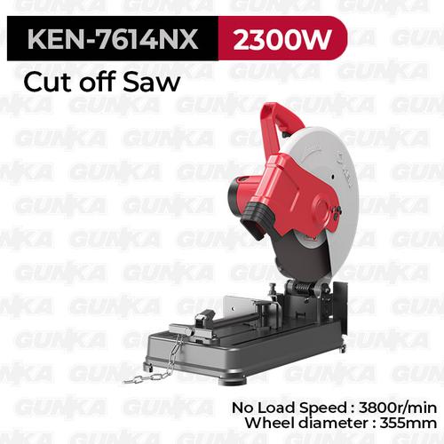 Promo Heavy-Duty Cut-off Saw (14"/355mm 2300W) KEN-7614NX Mesin Cutting ...