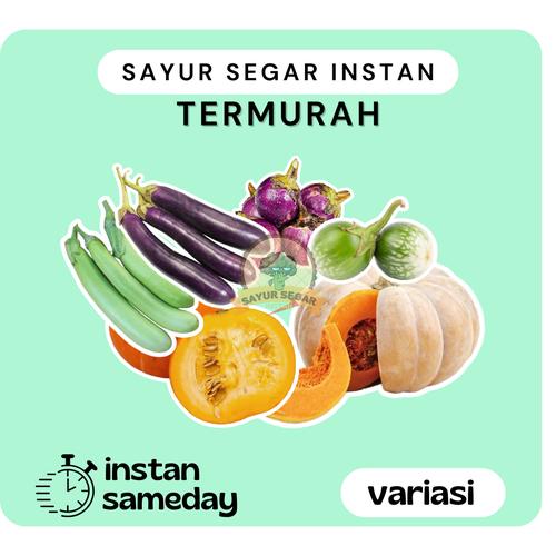 Jual Sayuran Segar/Terong Ungu/Bulat/Labu Siam/Labu Kuning - Sayursegar ...
